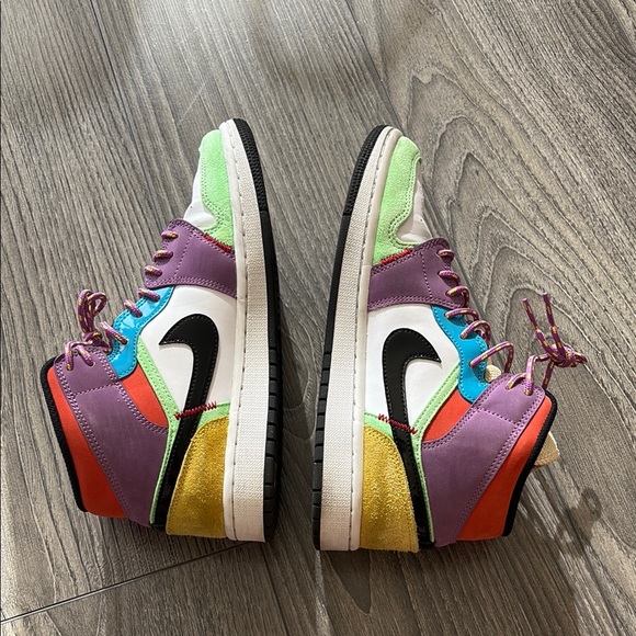 Jordan | Shoes | Colorful Womens Air Jordan Mid Se Lightbulb | Poshmark